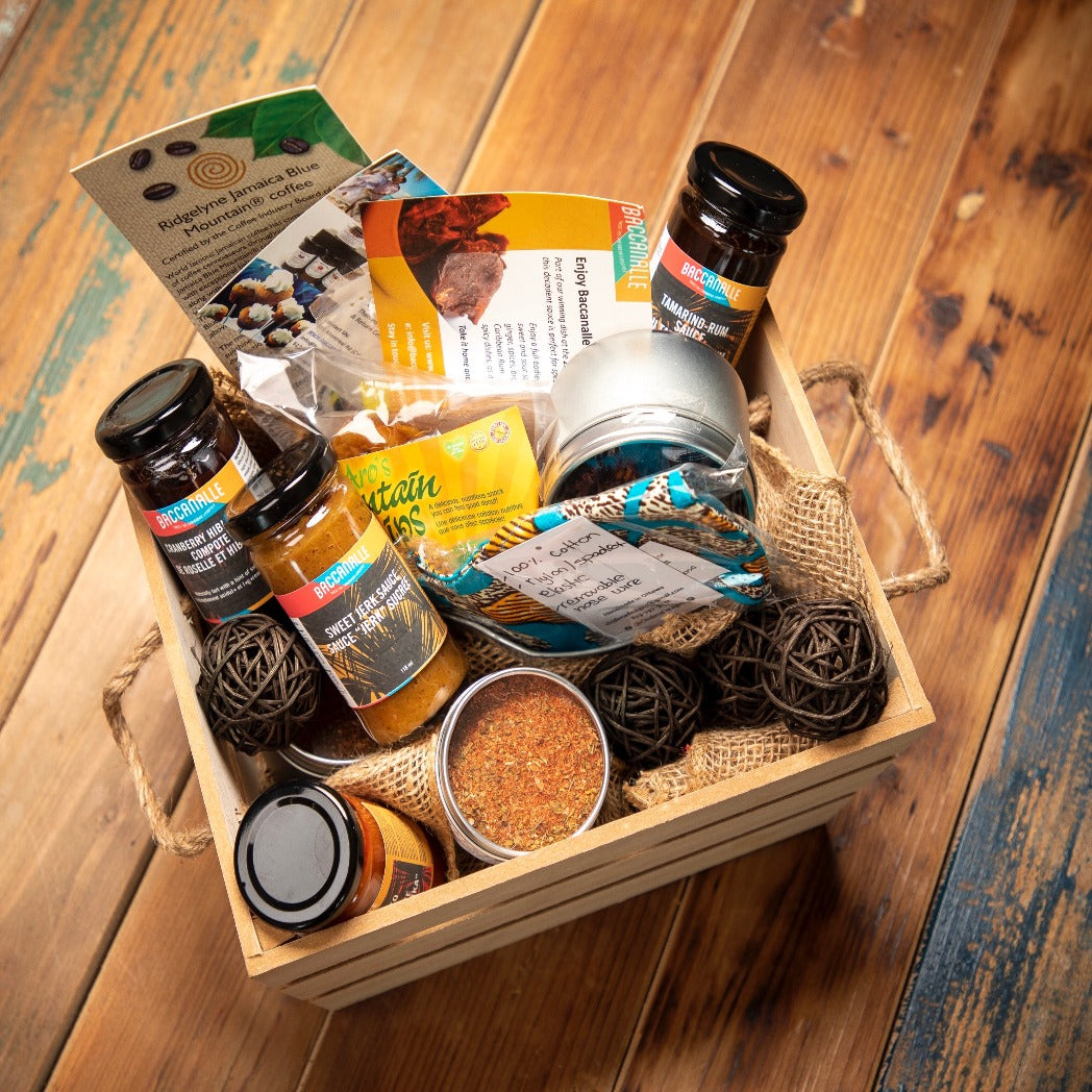 Caribbean Deluxe Gift Basket – Baccanalle